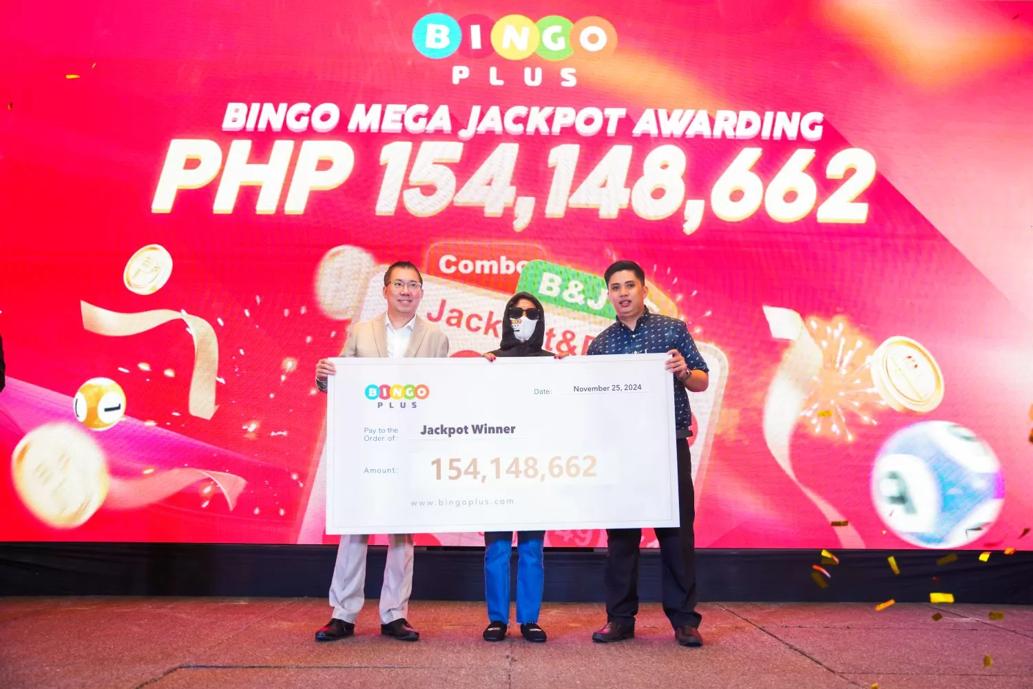 BingoPlus awards historic ₱154M jackpot prize – DigiPlus