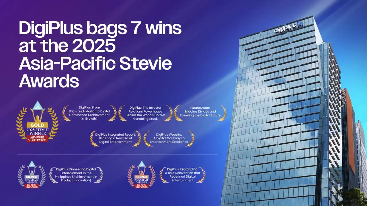 DigiPlus bags 7 wins at the 2025 Asia-Pacific Stevie Awards - DigiPlus